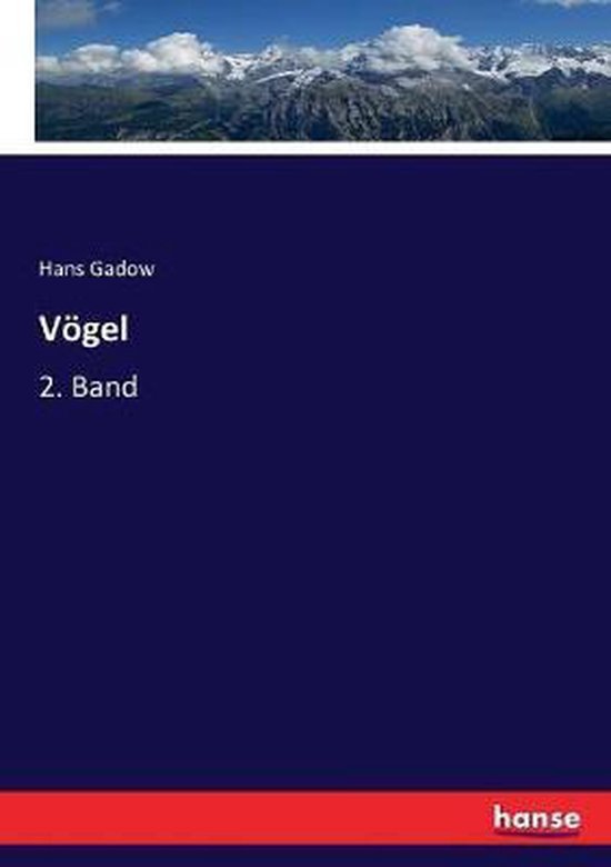 Vögel | 9783743641020 | Hans Gadow | Boeken | bol