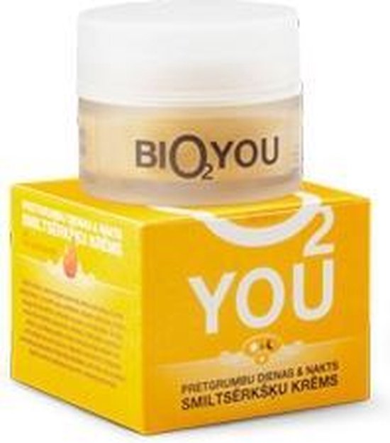 Bio2you duindoorn anti-verouderings crème met hyaluronzuur | bol.com