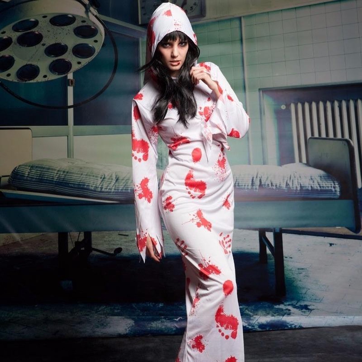 Halloween - Spook kostuum met bloed voor volwassenen L/XL | bol.com