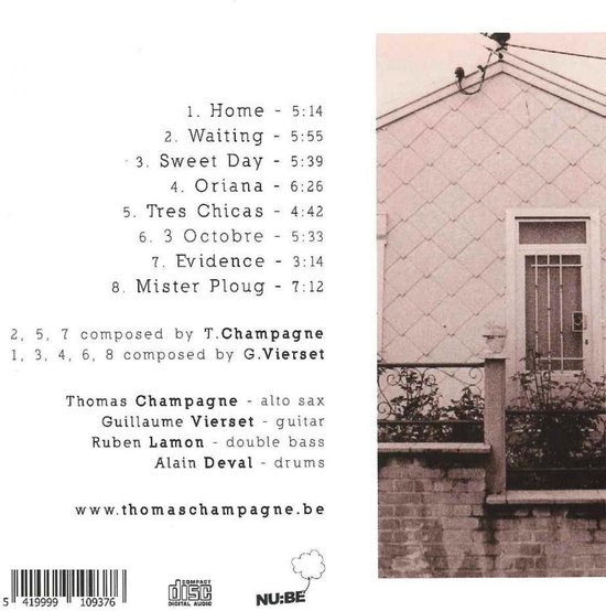 Thomas Champagne Random House - Sweet Day (CD), Thomas Champagne Random ...