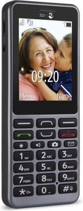 Doro PhoneEasy 509 staal | bol