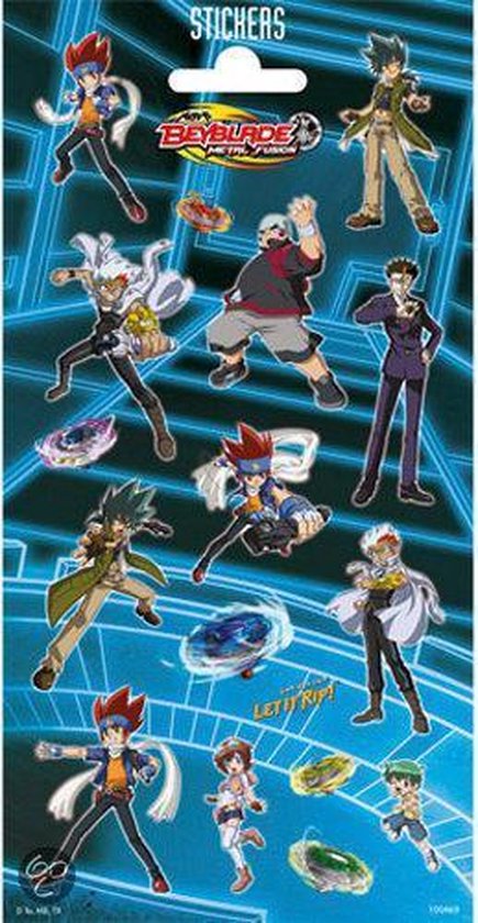 Stickers Beyblade 2 | bol.com