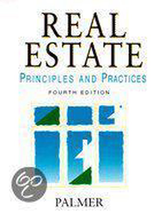 Real Estate Principles And Practices Ralph Palmer 9780137773350