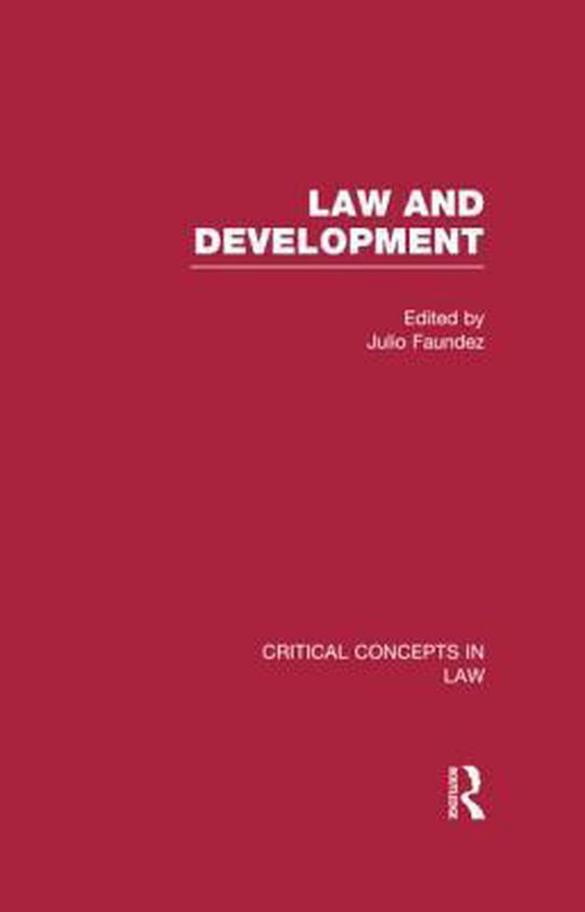 Law and Development | 9780415577625 | Boeken | bol.com