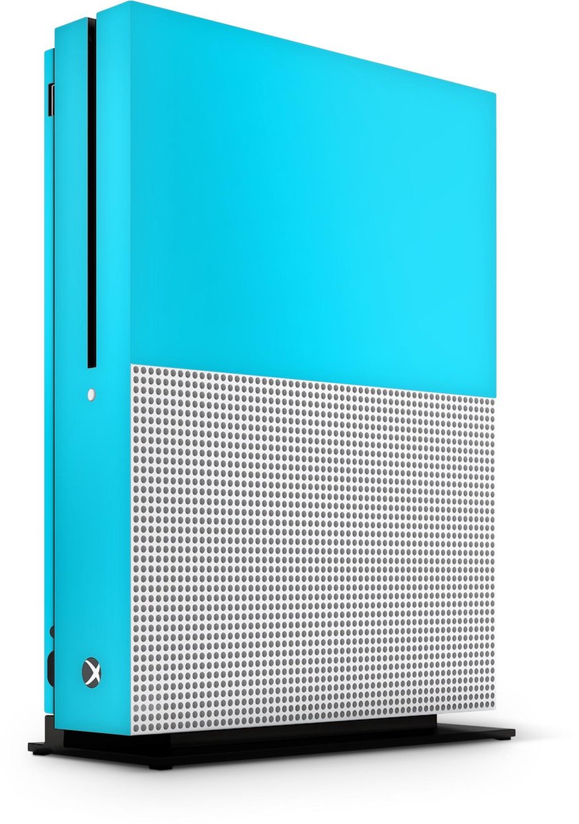 Xbox One S Console Skin Basic Blauw | bol.com