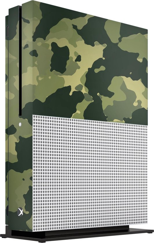 Xbox One S Console Skin Camouflage Groen | bol.com