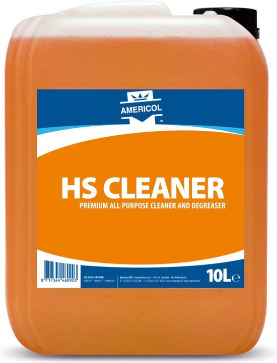 Americol HS cleaner - 10 Liter - Inhoud: Default | bol