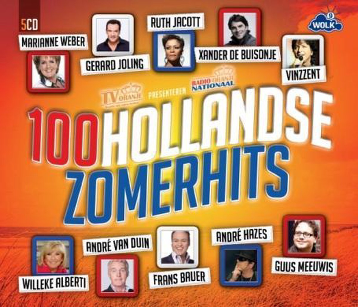 100 Hollandse Zomerhits, various artists | CD (album) | Muziek | bol
