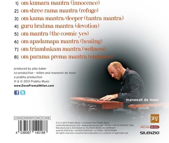 A Deeper Light, Miten & Deva Premal | CD (album) | Muziek | bol.com