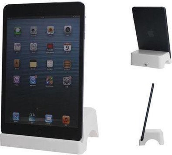 JavuCase iPad Mini en iPad 4 Docking Station Wit | bol.com