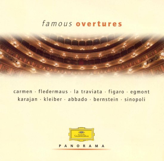 Panorama: Famous Overtures, various artists | CD (album) | Muziek | bol.com