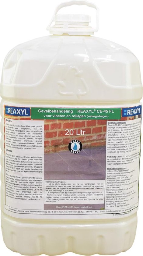 Reaxyl CE-45 FL hydrofuge van vloeren, 25 liter | bol