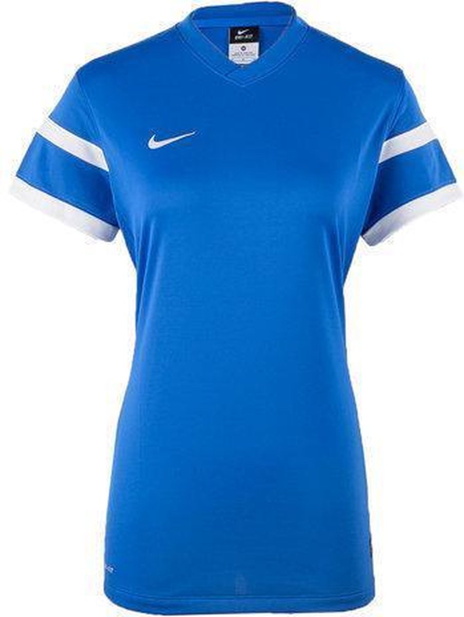 Nike Trophy II Teamshirt Dames - Medium - Blauw | bol.com