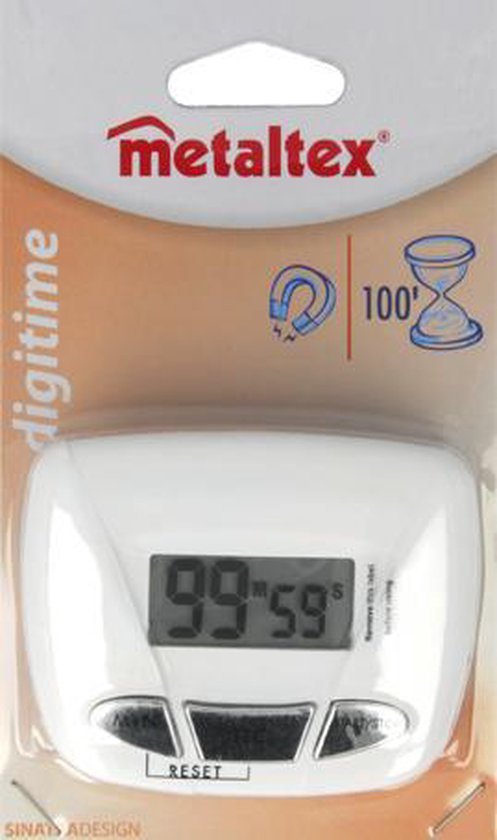 Metaltex Digital timer -100 min | bol