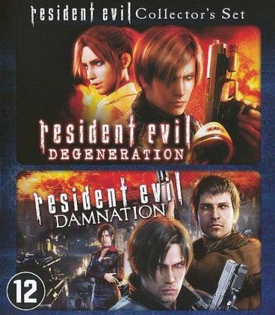 Resident Evil : Damnation / Resident Evil : Degeneration (Blu-ray) (Blu ...