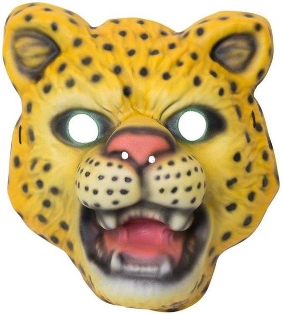 Luipaard/panter verkleed dierenmasker voor kinderen | bol.com