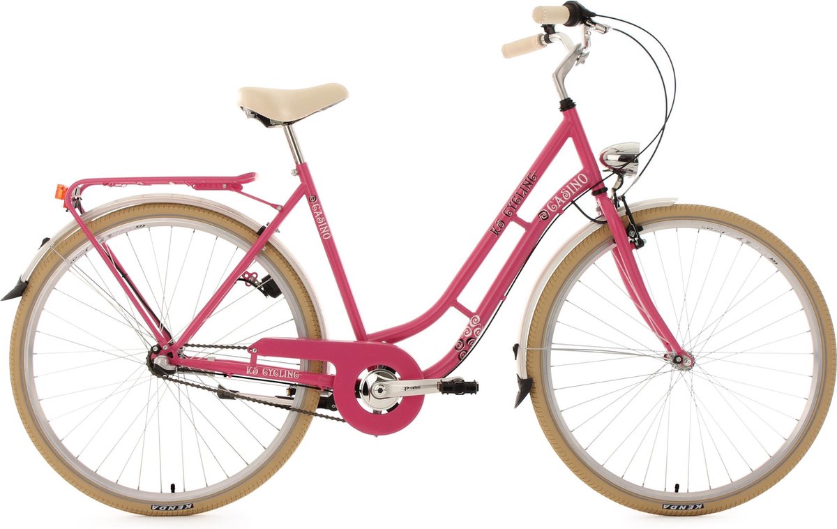 Ks Cycling Stadsfiets 28 inch dames-citybike Casino met 3 versnellingen ...