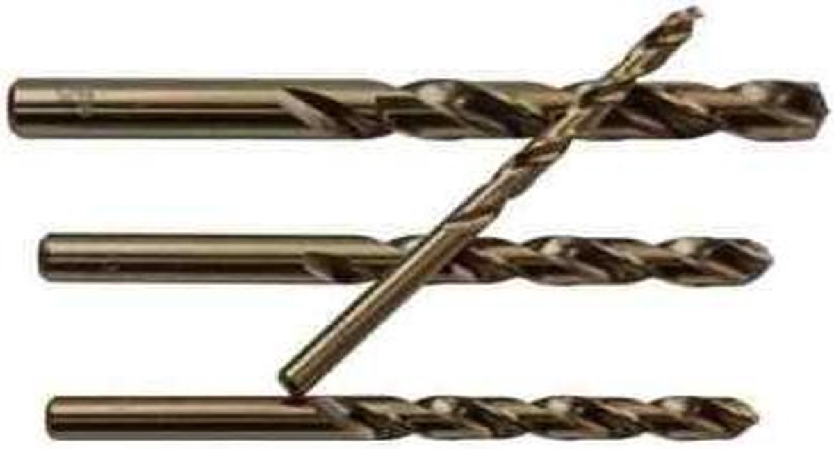 Professionele Borenset HSS kobalt 1-10 mm 19-delig | bol
