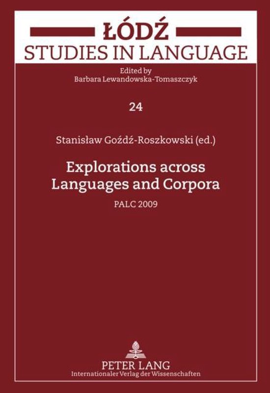 Explorations across Languages and Corpora | 9783631616772 | Boeken | bol