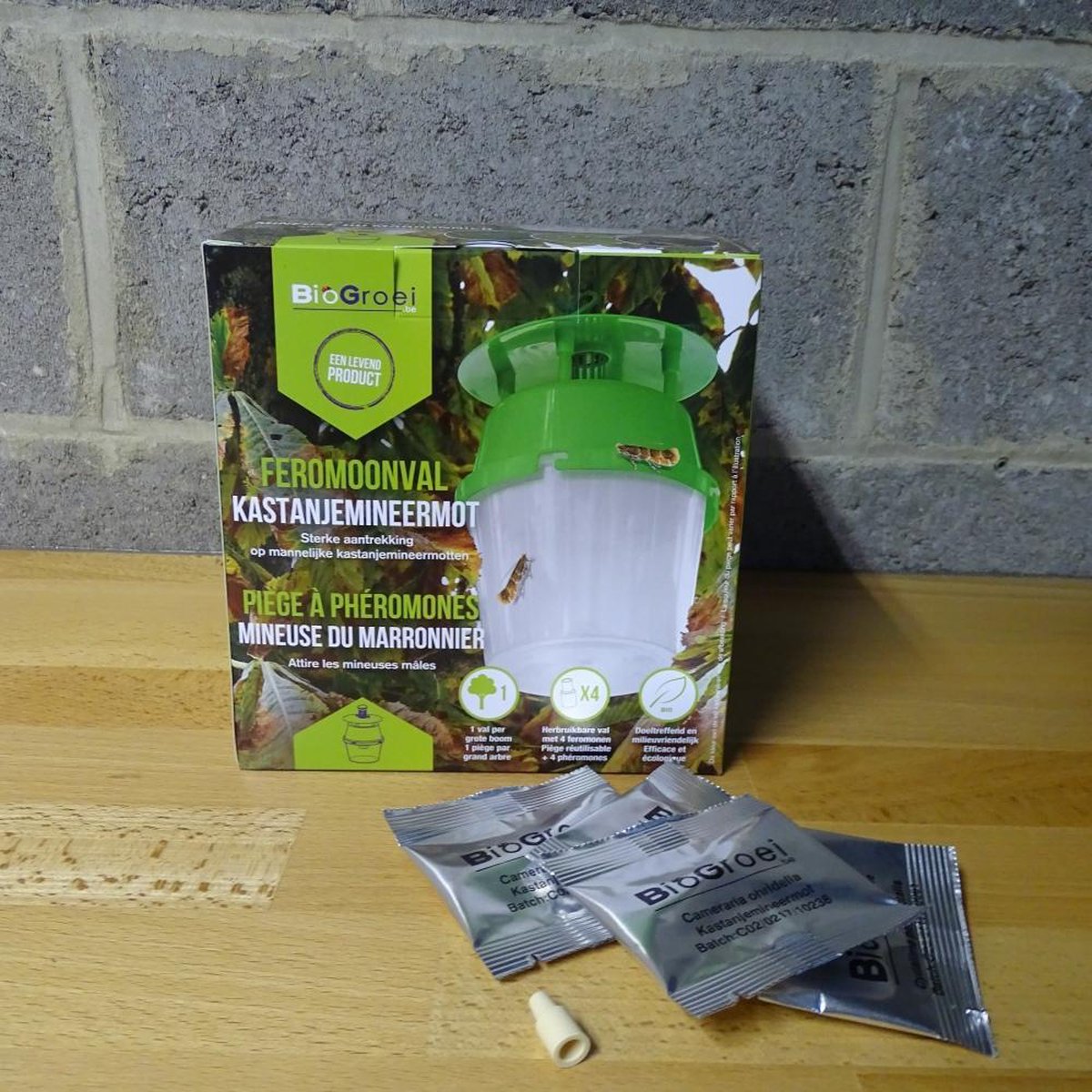 Feromoonval kastanjemineermot - Kastanjemineermot bestrijden ...