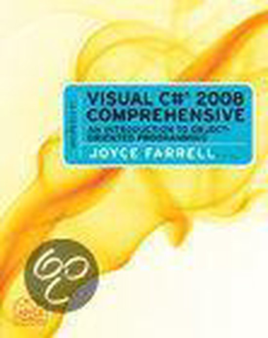 Microsoft Visual 2008 Comprehensive | 9780495806431 | Joyce Farrell | Boeken | bol