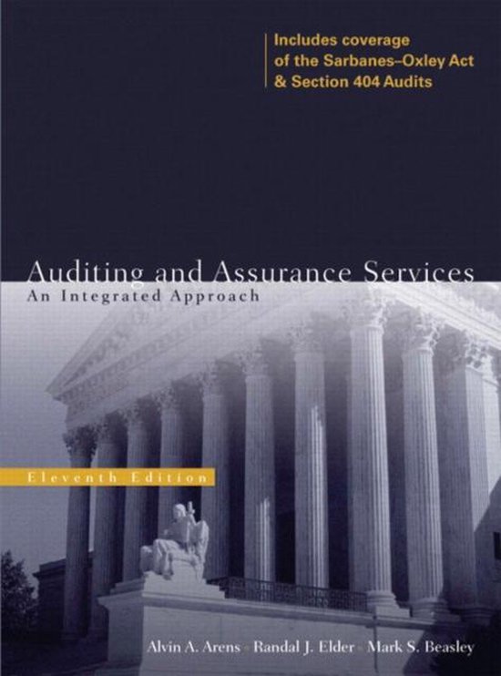 Auditing And Assurance Services, Alvin Arens | 9780131867123 | Boeken ...