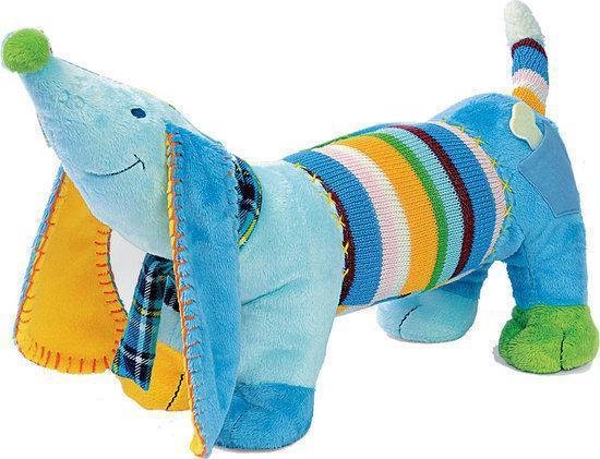 Hond Dinkey no. 2 - Blauw | bol.com