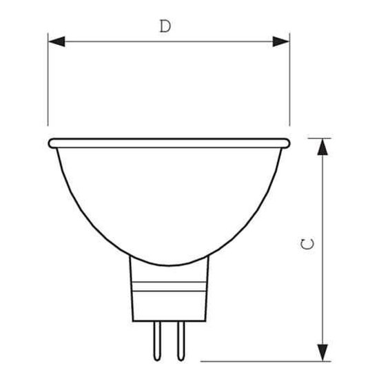 Philips MASTERLine ES energy-saving lamp 35 W Wit GU5.3 | bol.com
