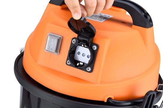 Qlima WDZ 530 - Alleszuiger - 30 Liter - Nat- en Droogzuiger - 1500W | bol