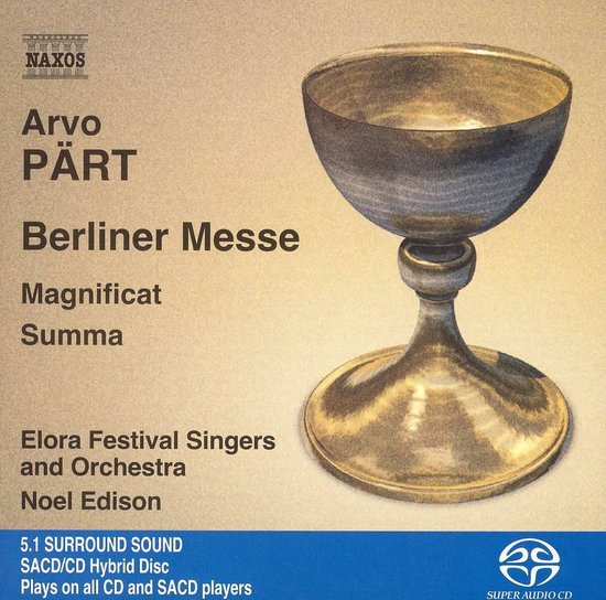 Arvo Pärt: Berliner Messe; Magnificat; Summa, Noel Edison | Muziek | bol