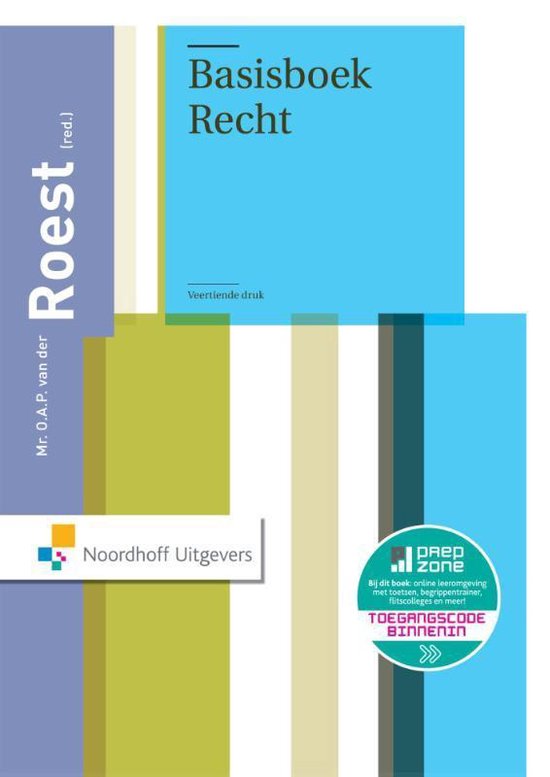 Basisboek recht (ebook), Mr.O.A.P Van Der Roest | 9789001874605 ...