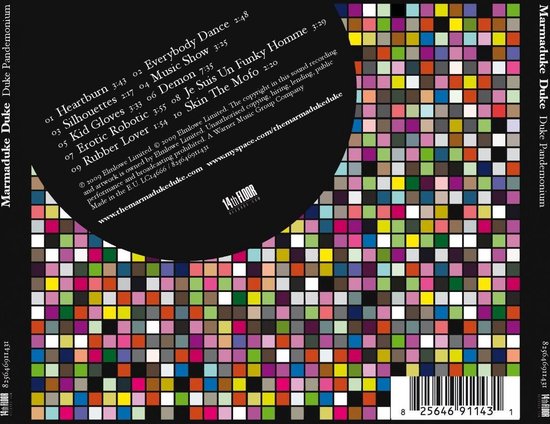 Duke Pandemonium, Marmaduke Duke | CD (album) | Muziek | bol.com