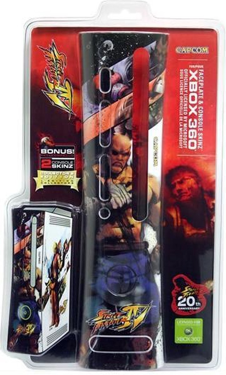 Street Fighter IV Faceplate & Console Skinz | bol.com