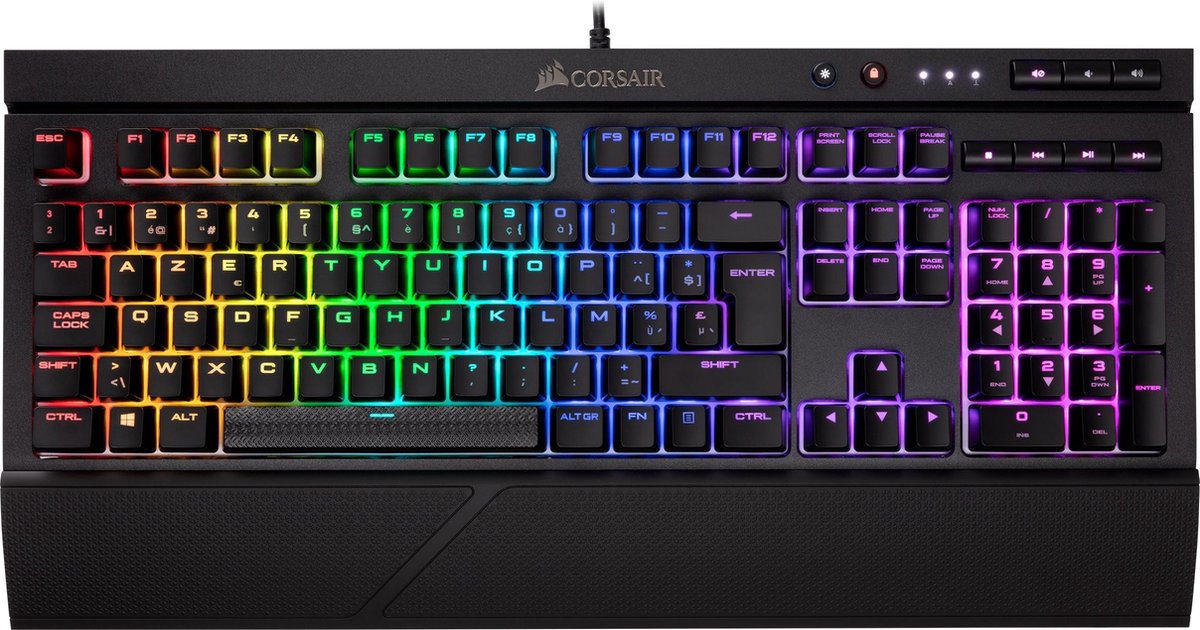 bol.com | Corsair K68 RGB - BE Azerty - Cherry MX Red - Mechanisch ...
