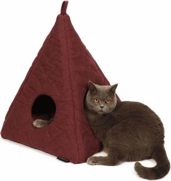 51DN - Helsinki - Katten Tipi -Diep Rood | bol