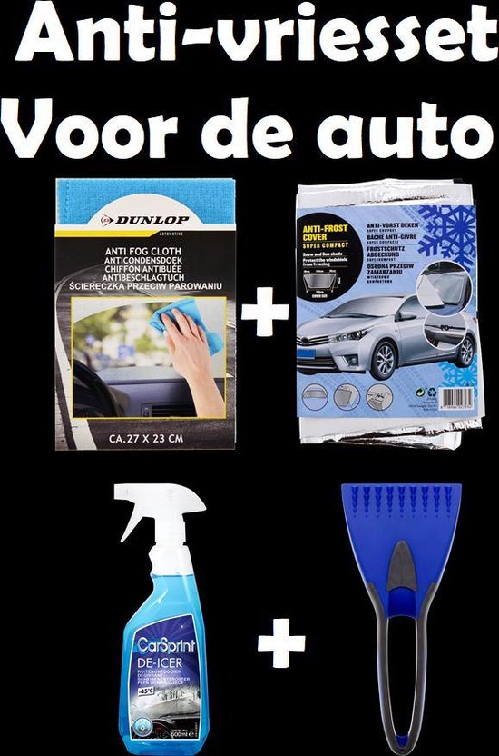 ProCar | Anti-vries set - Anti-vries deken - Ruitenontdooier ...