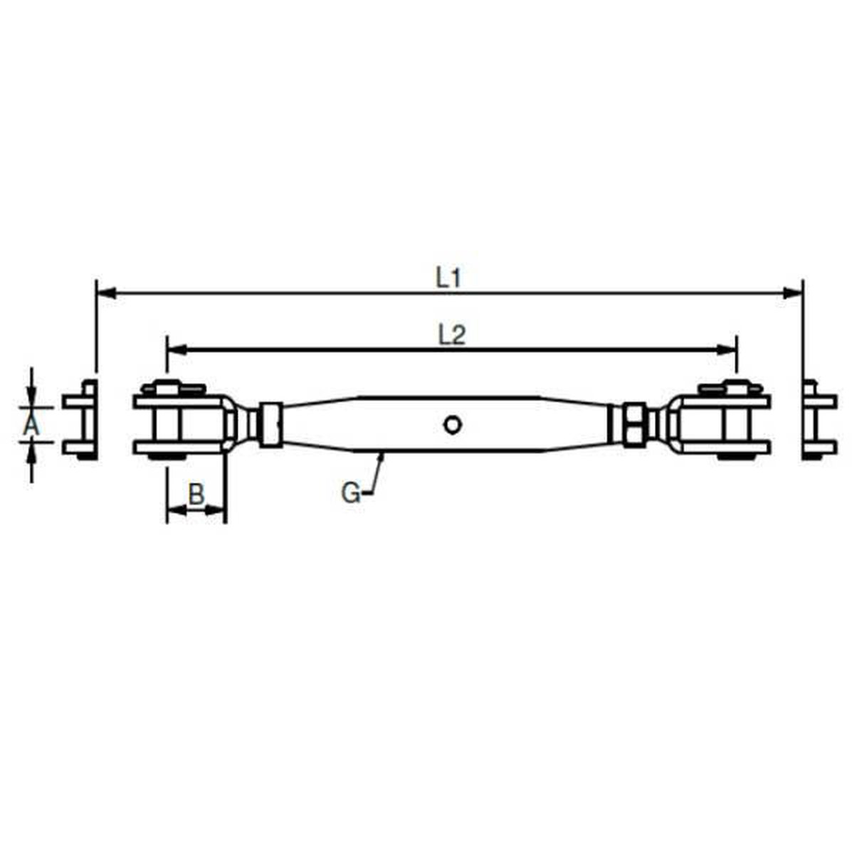 Blue Wave RVS spanner M8 | bol.com