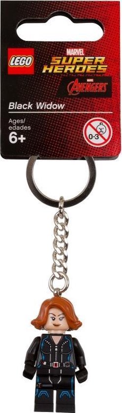 LEGO 853592 Black Widow sleutelhanger | bol.com