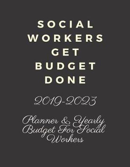 Social Workers Get Budget Done, Everyday Planner | 9781092785891 ...