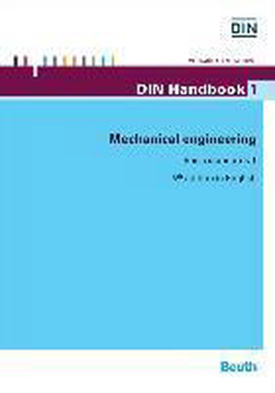 Mechanical engineering. Basic standards 1 | 9783410245346 | Boeken ...