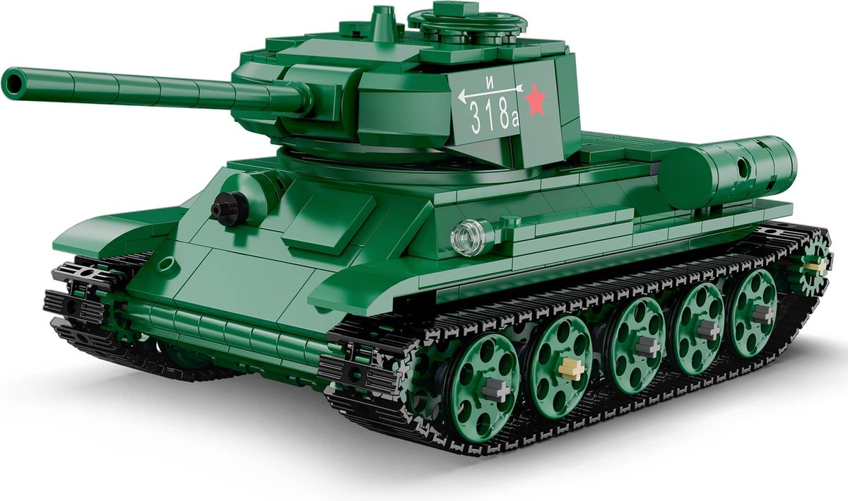Cada Military Series: T-34 Medium Tank (RC) - Tank, leger ...