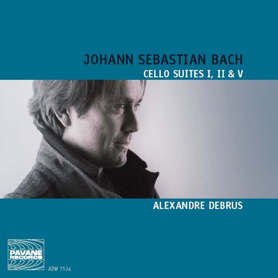 Alexandre Debrus - J.S. Bach: Cello Suites I, II, V (CD), Alexandre ...