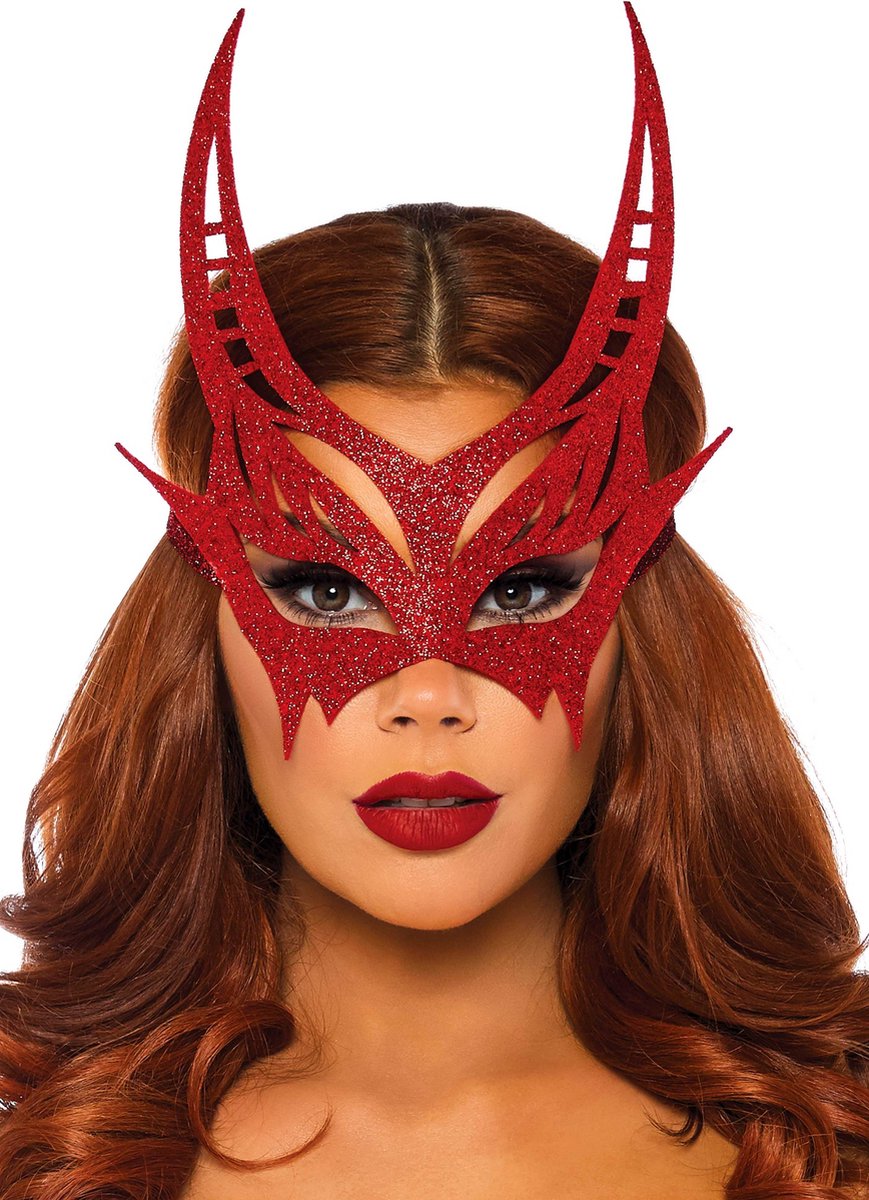 Glitter devil mask | bol.com
