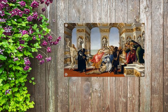 Posters de jardin extérieur La calomnie d'Apelles- peinture de Sandro ...