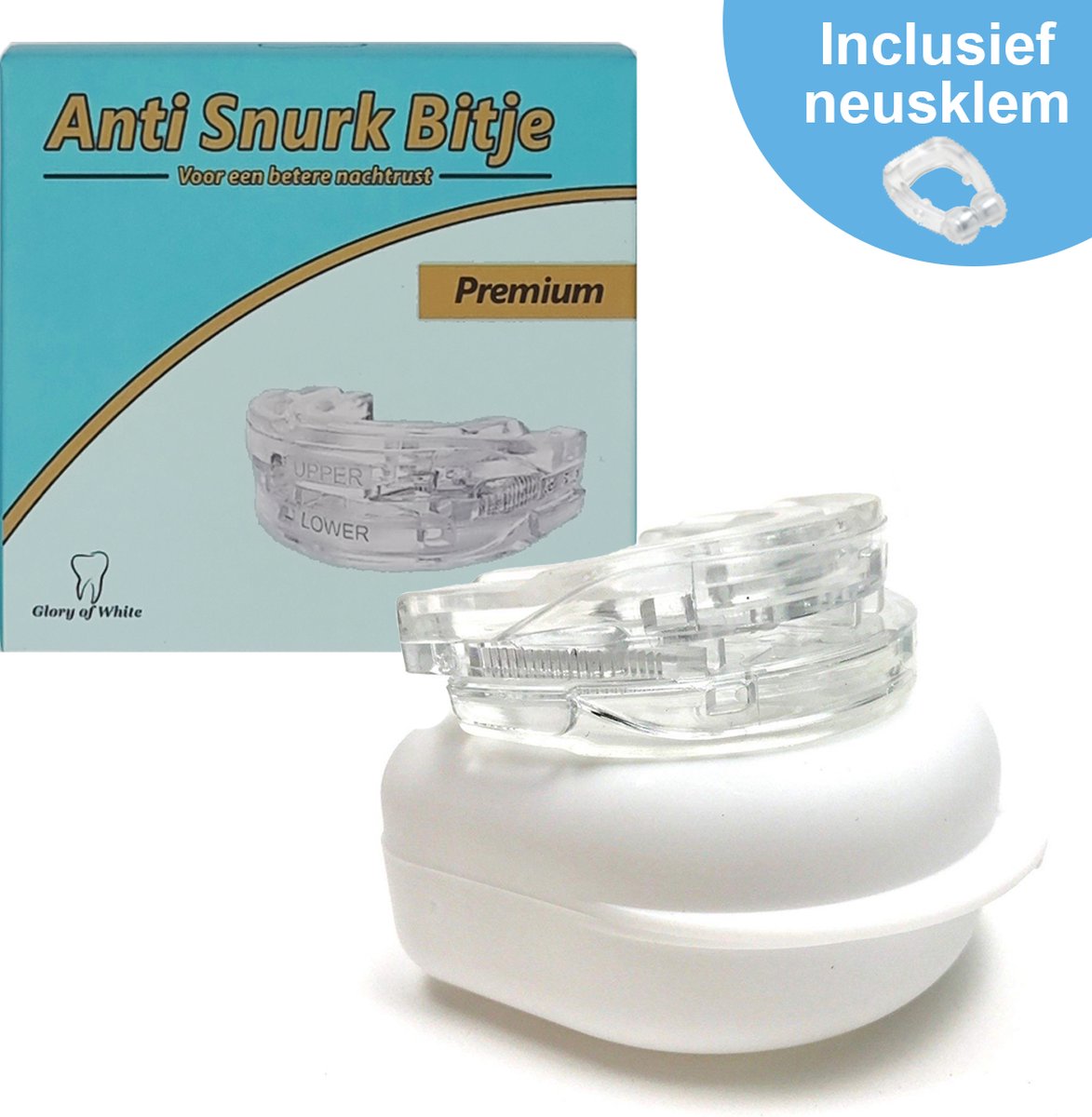 Glory Of White - Anti Snurk Bitje Pro - Anti Snurk Beugel - Snurken ...