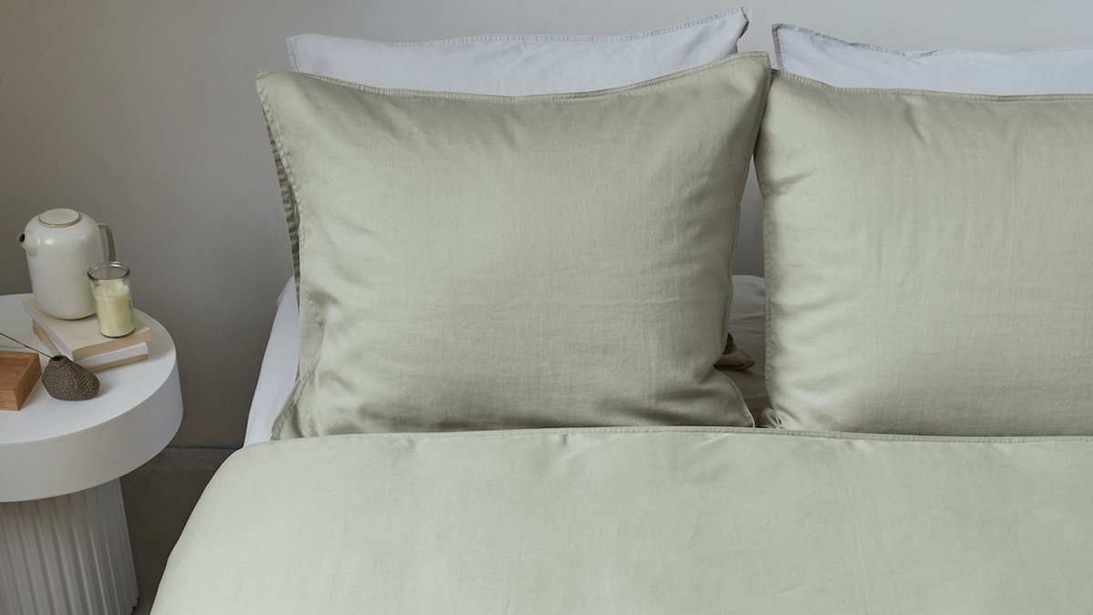 VT Wonen Dekbedovertrek Earth - 240 x 200/220 cm - grijs | bol.com