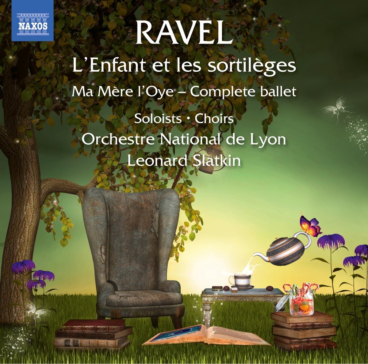 Orchestre National De Lyon, Leonard Slatkin - Ravel: L'enfant Et Les Sortilèges (CD),... | bol