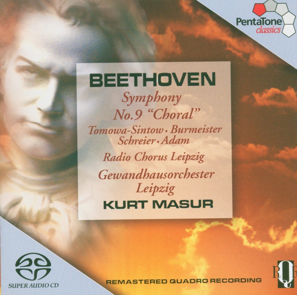 Gewandhausorchester Leipzig, Kurt Masur - Beethoven: Symphony No.9 ...