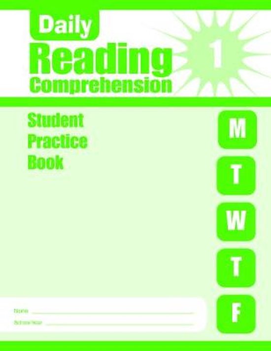 Daily Reading Comprehension, Grade 1 Student Edition Workbook ...