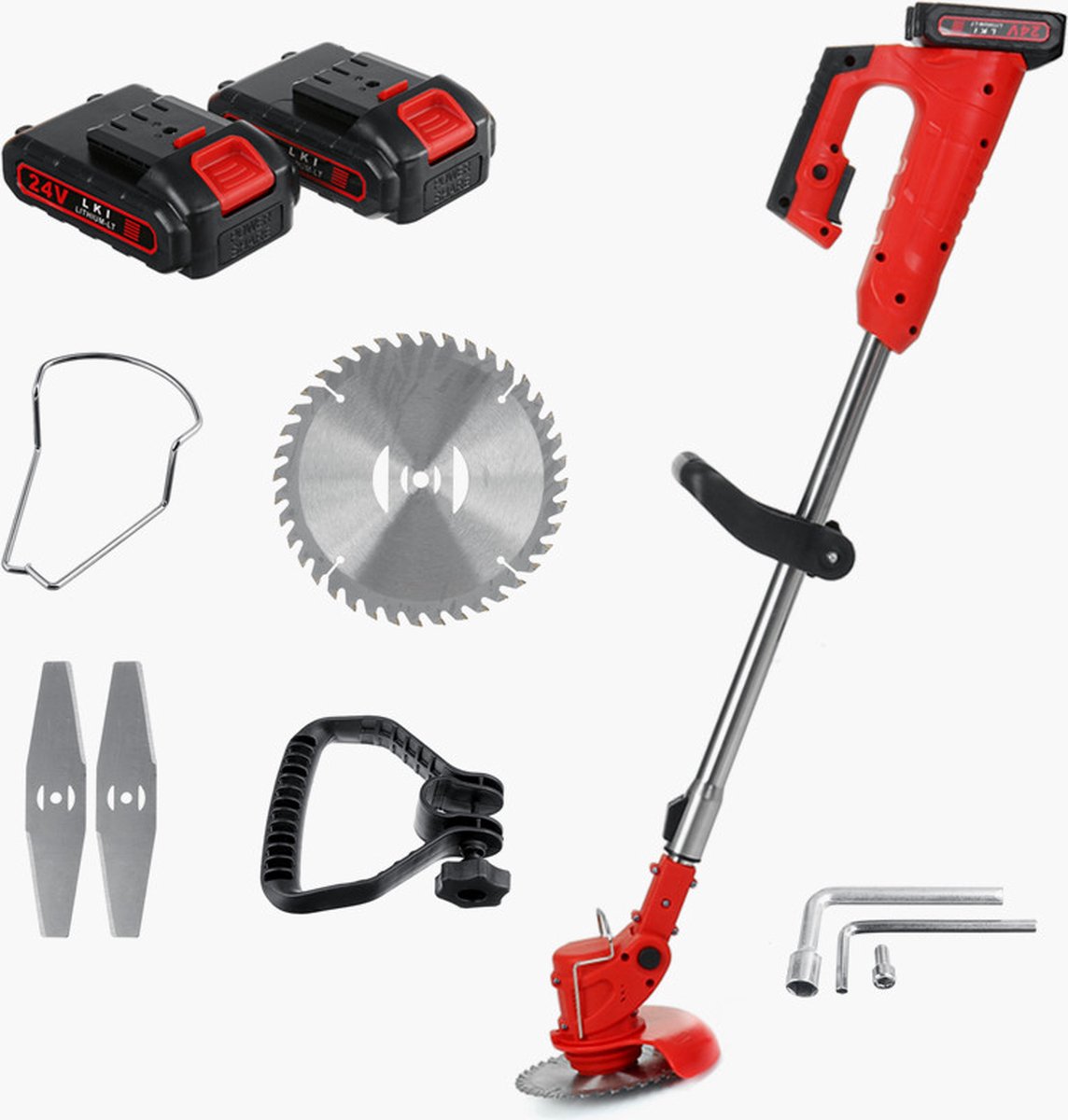 Drillpro Grastrimmer-24V Draadloze elektrische Grastrimmers-25000r/min ...